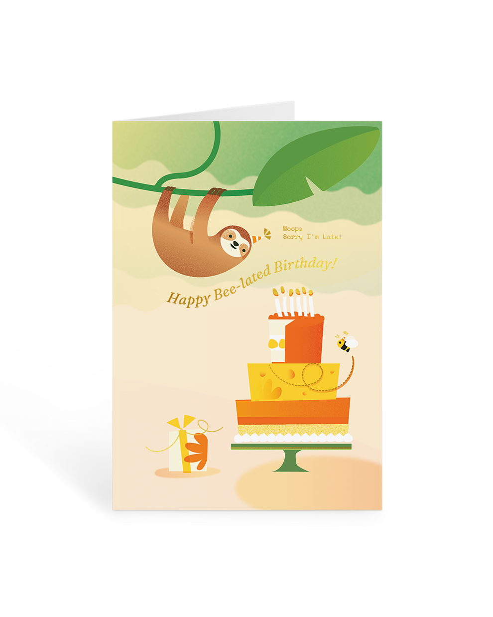 Bee-Lated Birthday Greeting Card – Summorie